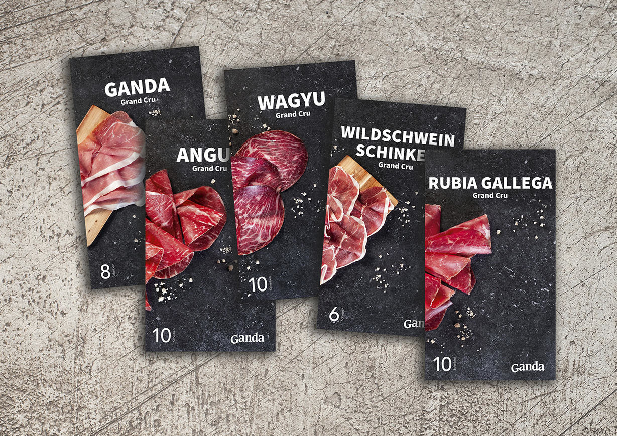 Ganda ham product photo packaging - French Beans Food Photography