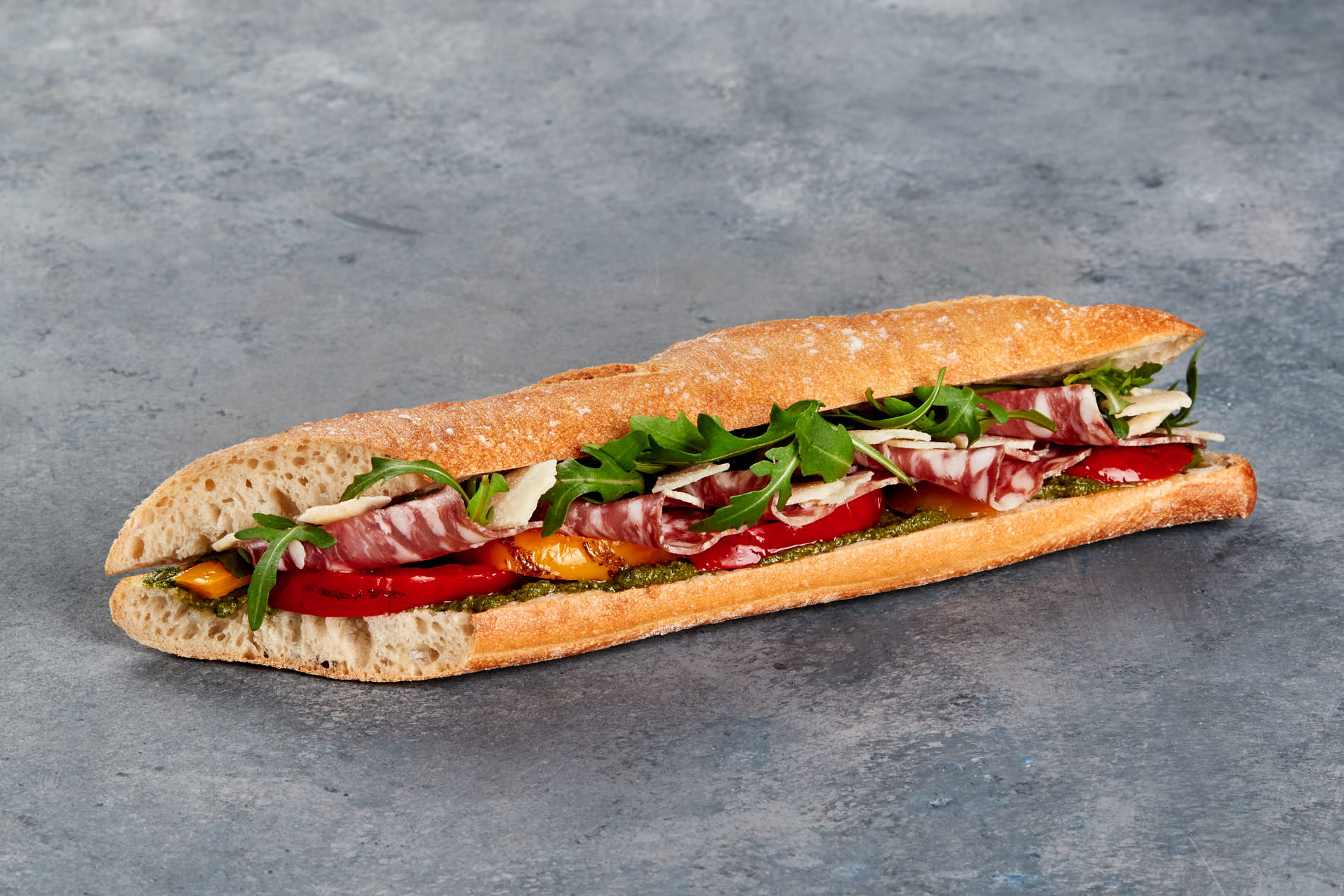 Croustico packshot sandwiches - French Beans Food Photography